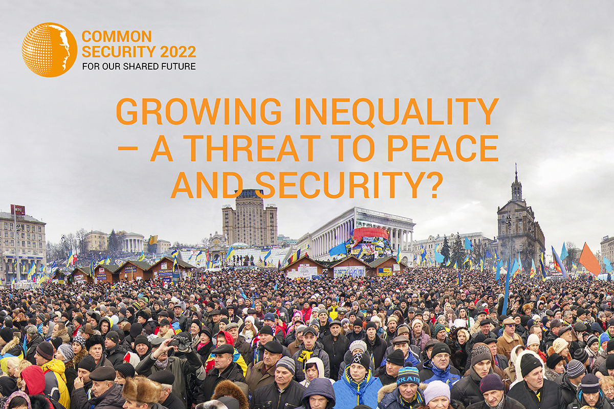 Growing inequality – a threat to peace and security?